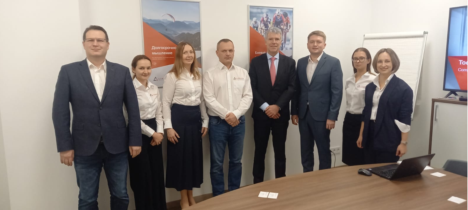 Mr. Georges Faber, the Ambassador of Luxembourg, visited Saint ...